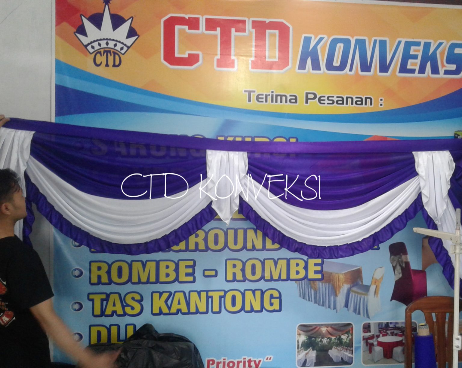 Jual Rombe Rombe Murah KONVEKSI CAHAYA TENDA DEKORASI | Cahaya Tenda ...